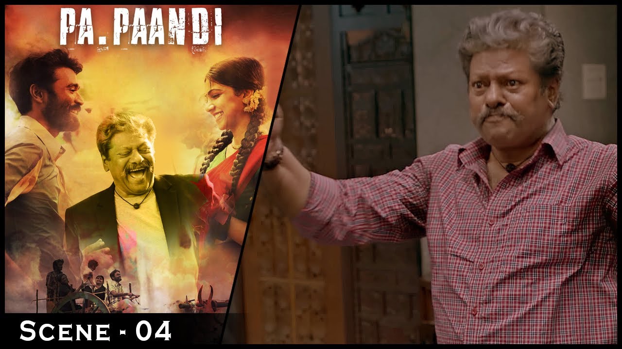 Pa Paandi Movie Scenes | Rajkiran and Prasanna have an argument ...