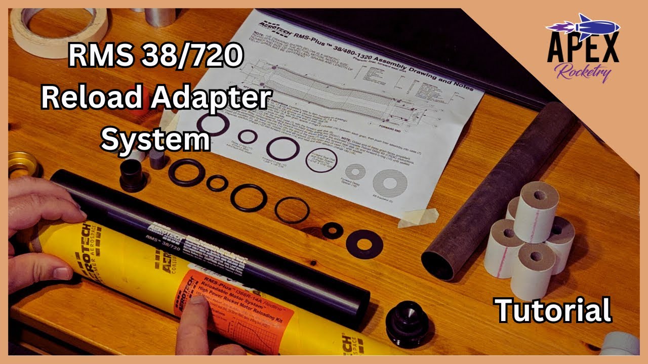 Aerotech RMS 38/720 with Reload Adapter System (RAS) - YouTube
