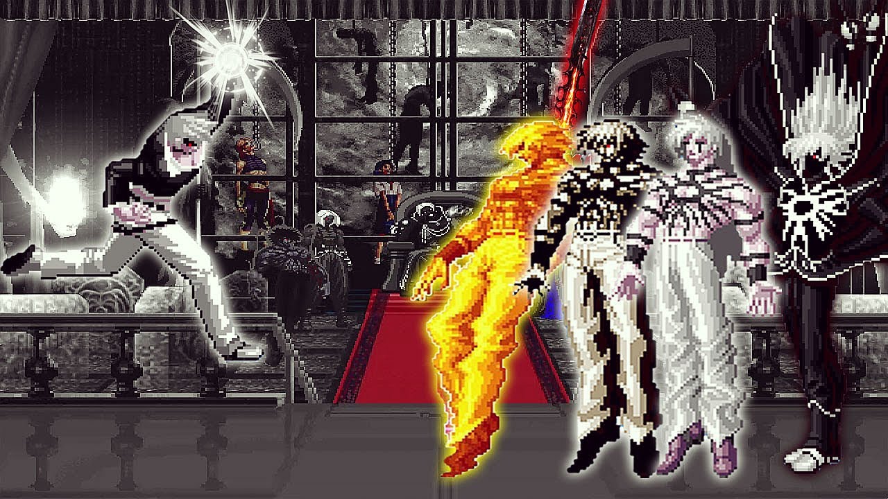 [KOF MUGEN] Orochi Iori XIII WF Vs Ultimate Orochi Team - YouTube