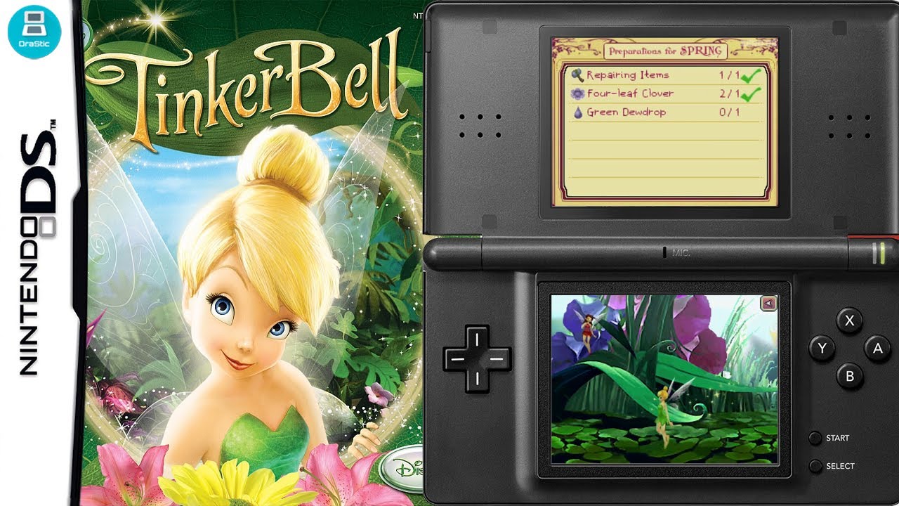 Disney Fairies Tinker Bell DS - Gameplay on Drastic Emulator [No ...