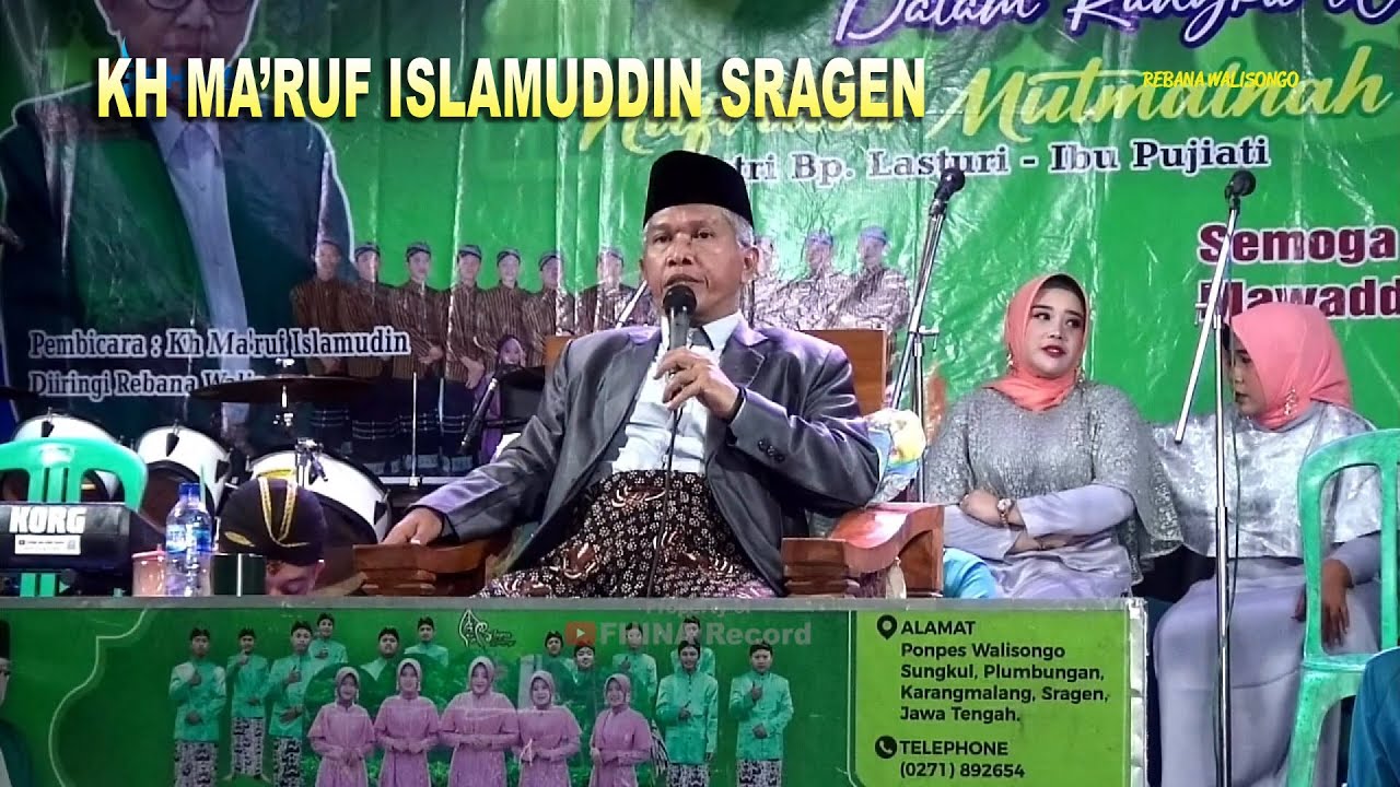 Ceramah KH. Ma'ruf Islamudin Terbaru (Pengasuh Ponpes WALISONGO Sragen) - YouTube