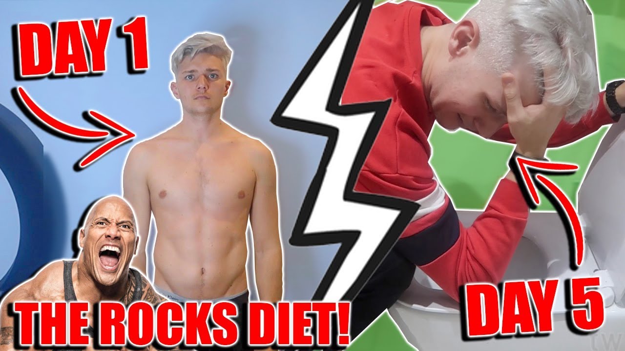 eating THE ROCKS diet for A WEEK! (24 hours) *impossible challenge* *do ...
