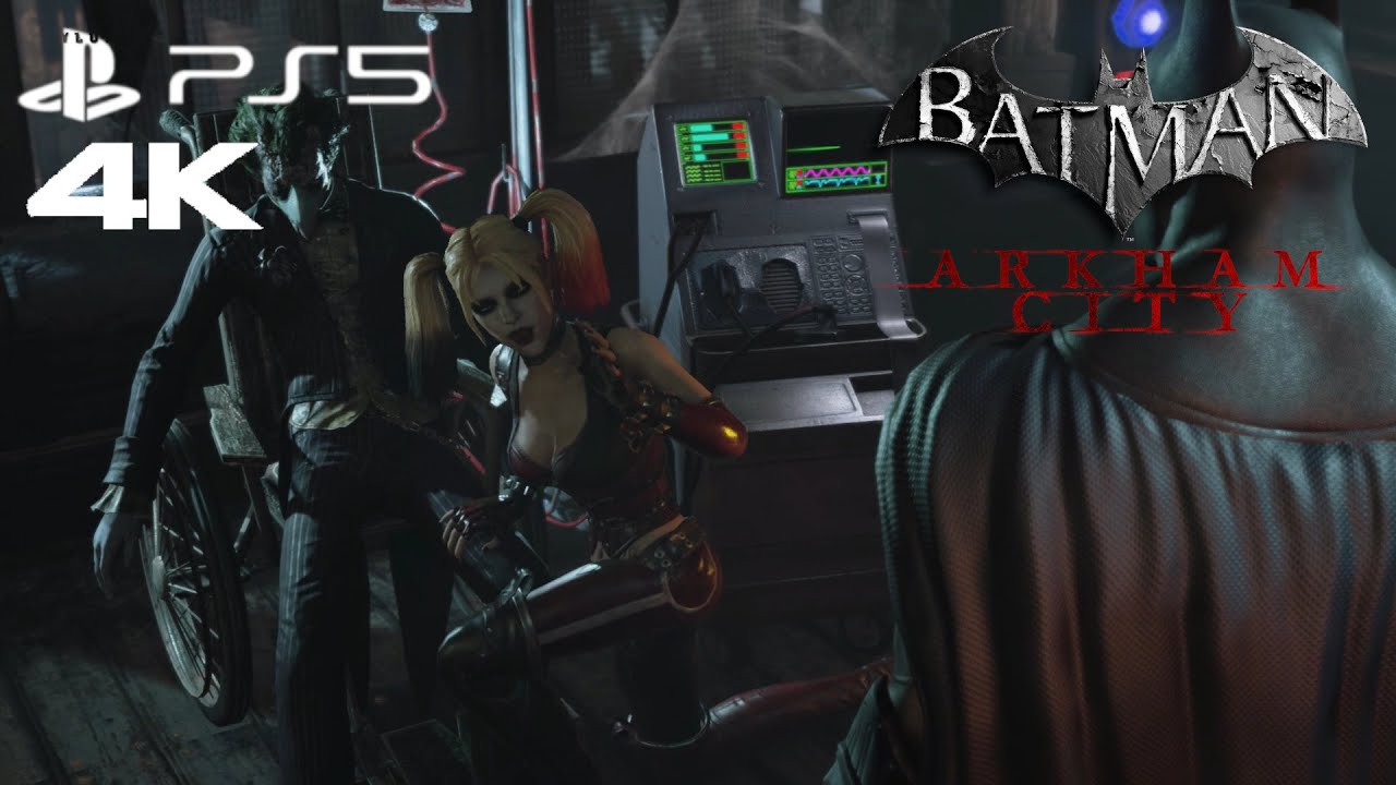Batman: Arkham City - Batman Finds The Joker 4K PS5 - YouTube