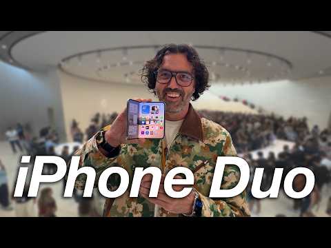 iPhone Duo - první pohled přímo z Apple Parku