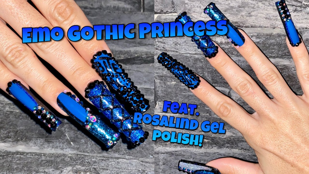 Ep. 0105 Watch Me Work | Emo Gothic Princess with Rosalind Gel Polish ...
