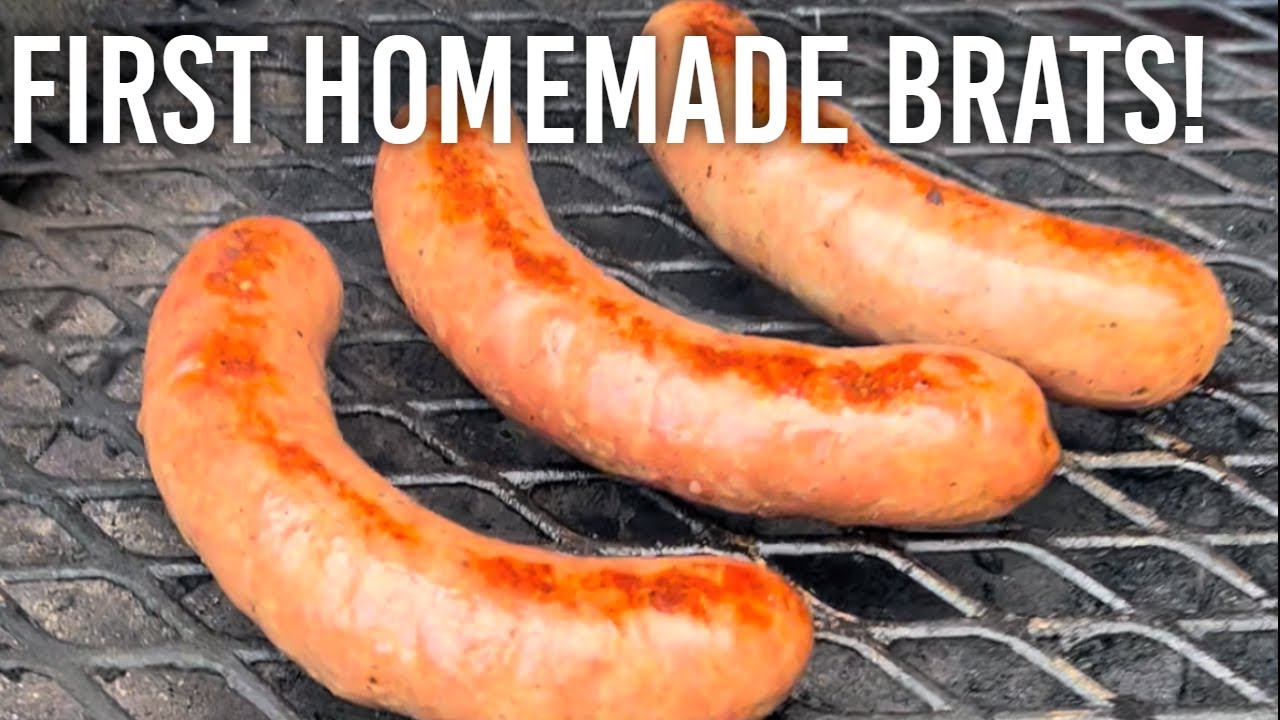 Super EASY Homemade Bratwurst For The Beginner - YouTube