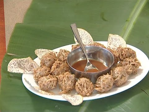 Mangeons Veg - Chana Paneer & Croquettes d'arouille violette - YouTube