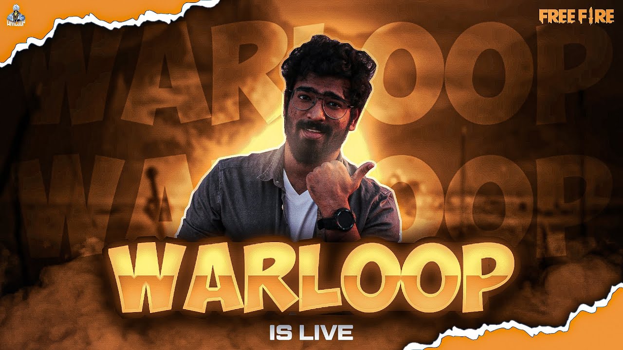 My Secret Second Account Reveal x WARLOOP IS LIVE !! - Garena Free Fire - YouTube