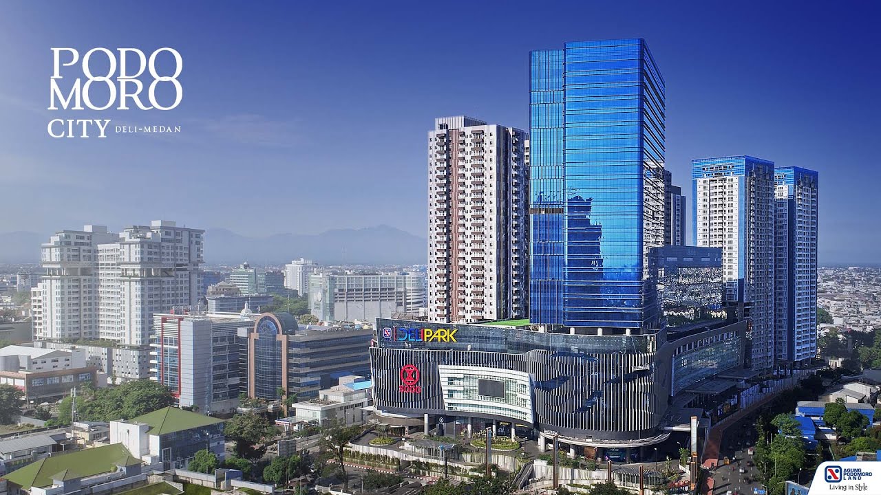 Podomoro City Deli Medan Project Progress - YouTube
