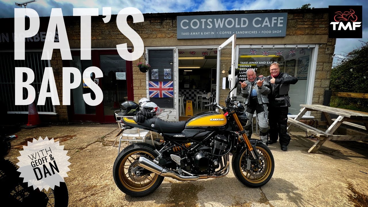 Kawasaki Z900RS ride to Pats Baps - Biker Scran with Geoff and Dan ...