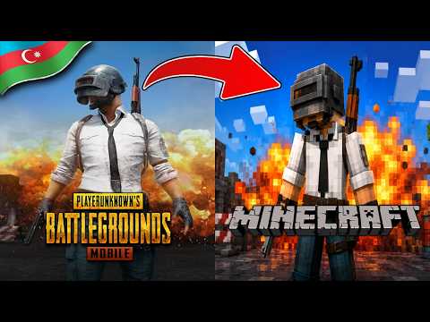 Minecraft AMMA Pubg Mobile 🇦🇿 | Minecraft Azerbaycan | Pubg Mobile Azerbaycan