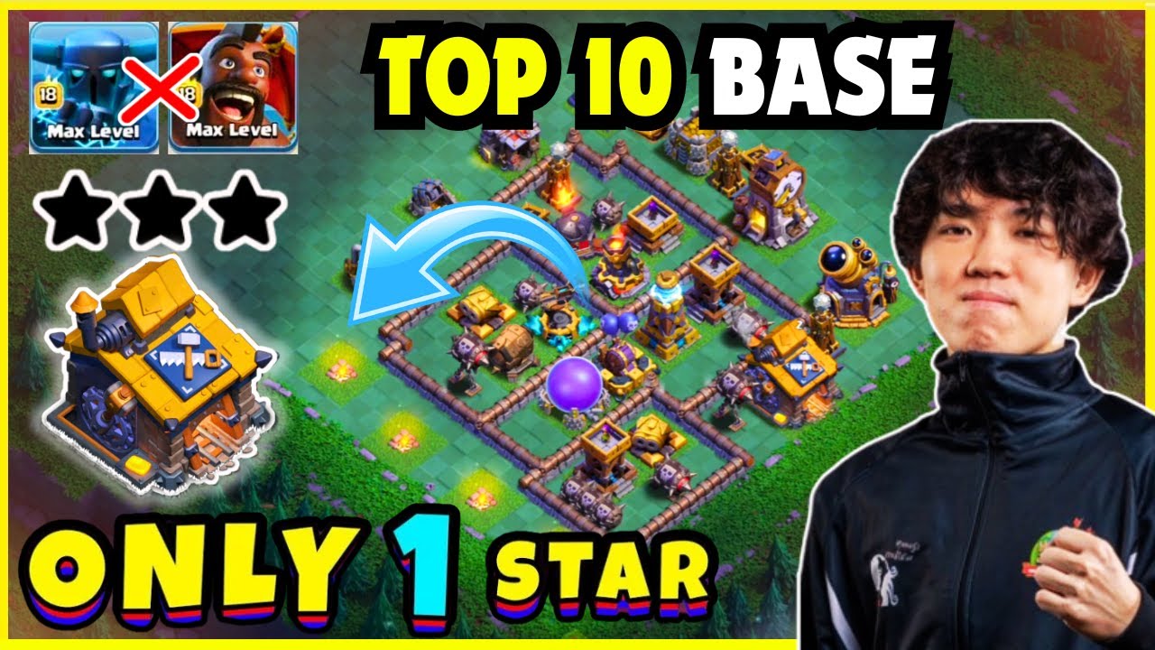🏆NEW TOP 10🏆 BH10 Trophy Bases Copy Link | BEST BUILDER HALL 10 Bases ...