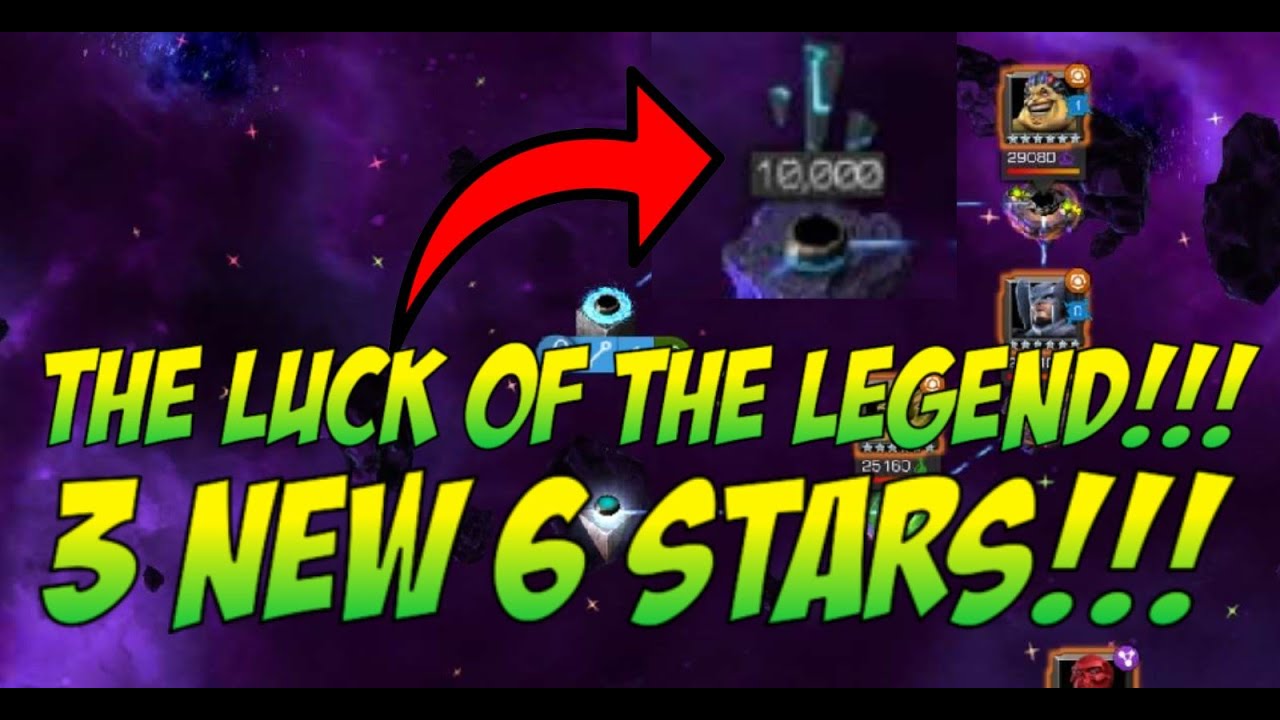 Marvel Contest of Champions - The Luck of The Legend Continues!!! - YouTube