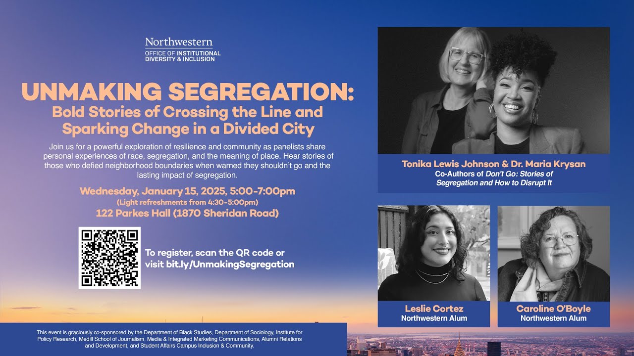 Unmaking Segregation Panel Discussion - YouTube