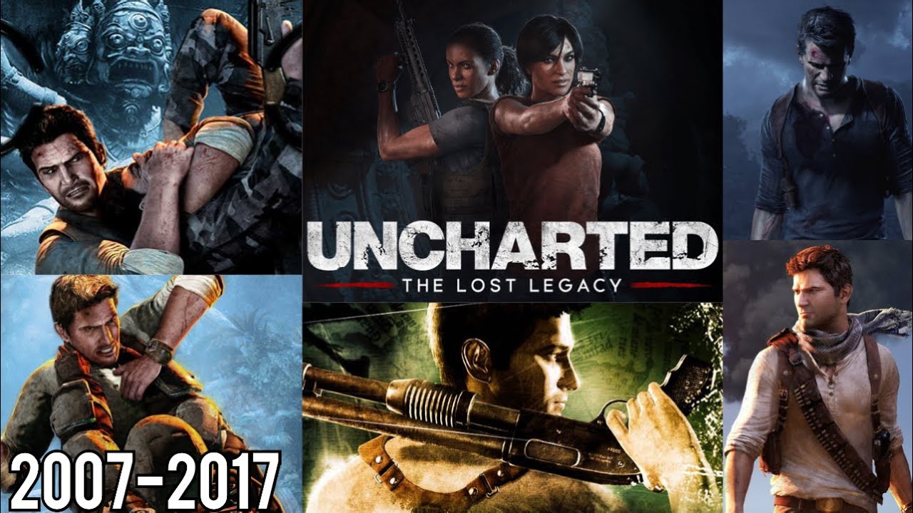 All Uncharted ending and boss fight (Uncharted 1,2,3,4, Golden abyss ...