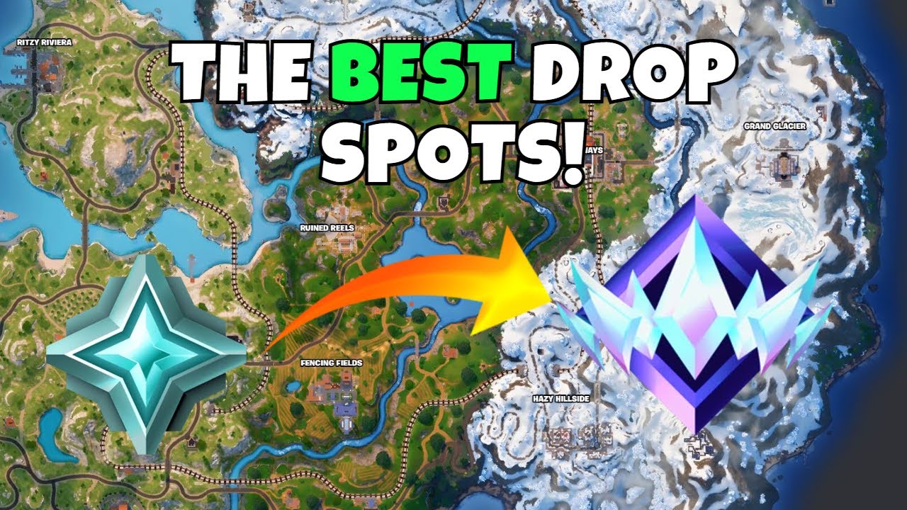 The Best Drop Spots In Chapter 5 For Ranked And Cash Cups - YouTube