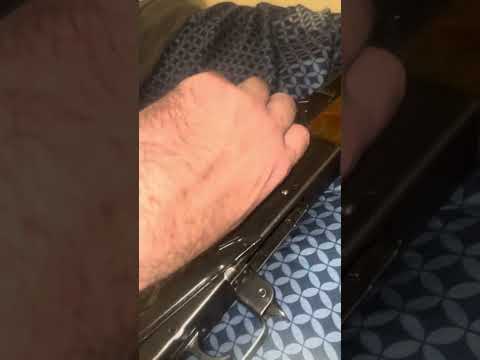 How to lock your AK47 Bolt to the rear without modification - YouTube