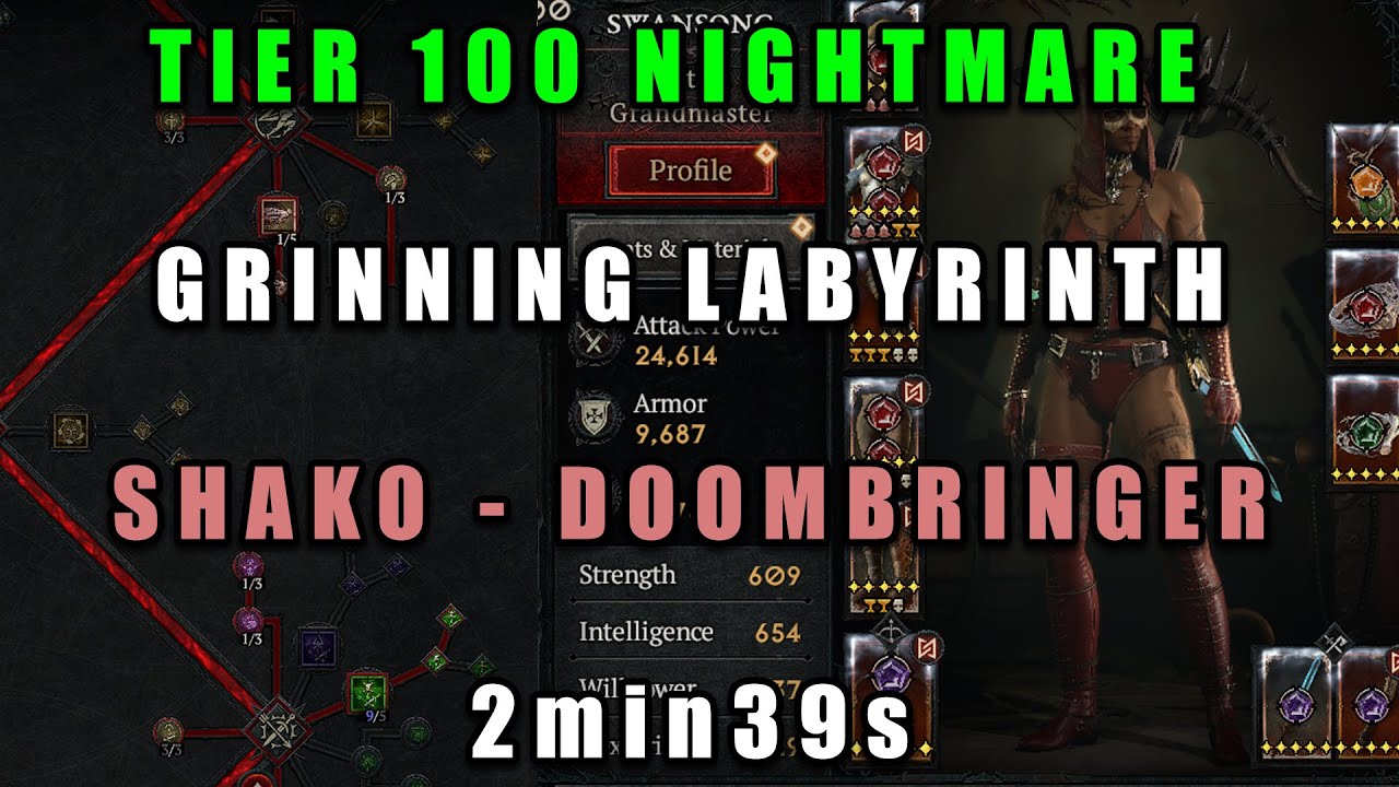 Rogue Poison Bomber - T100 Nightmare - Grinning Labyrinth - 2m39s ...