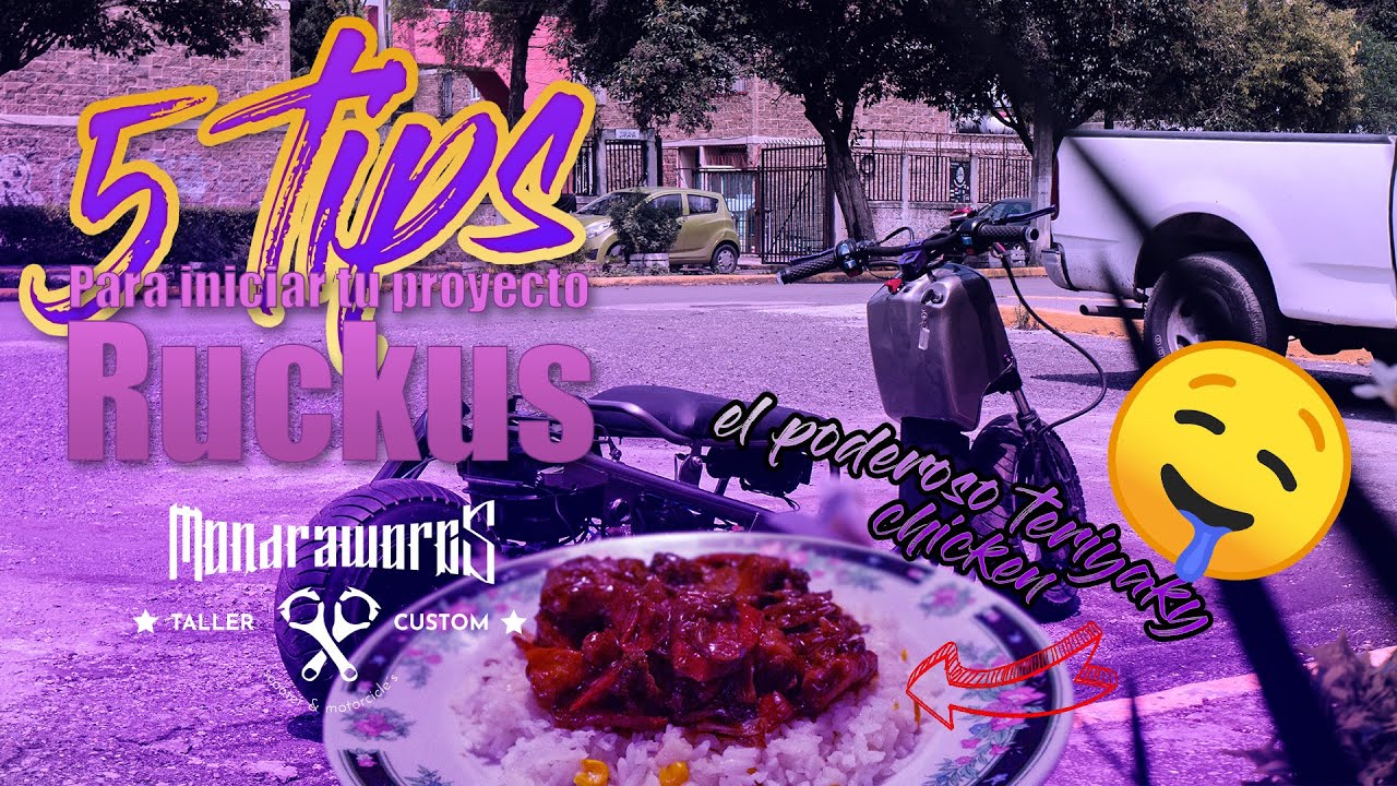 5 tips importantes antes de hacer tu proyecto ruckus y el terayaki ...