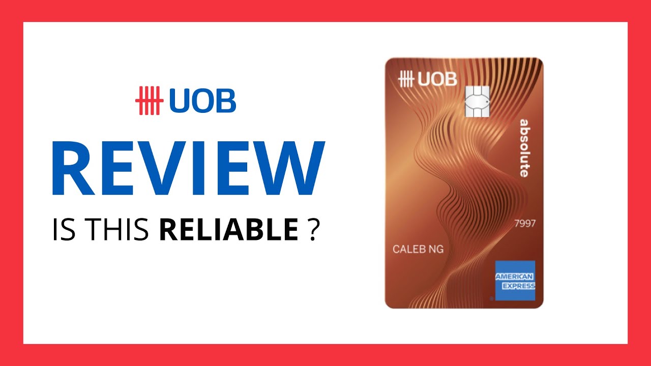 UOB Absolute Cashback Credit Card : Test & Review in 2024 (is this UOB ...