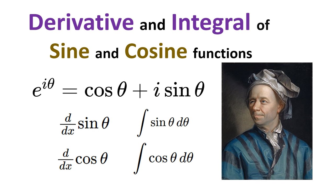 Derivative and Integral of Sine and Cosine function: the derivation ...