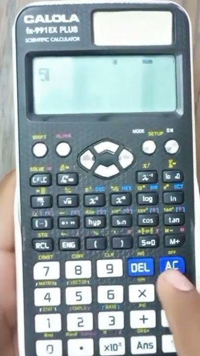 Negative Number In Scientific Calculator - Youtube