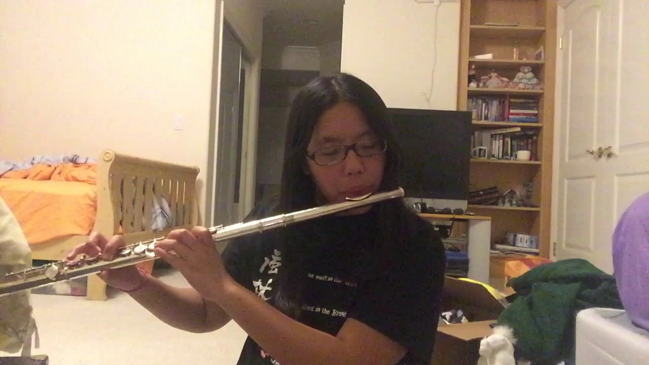 All Concert Scales from Low C to High C on Flute - YouTube