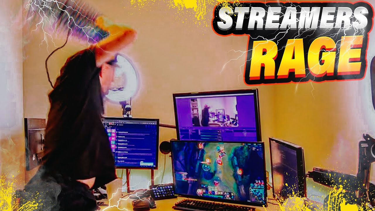 Out of Control: 13 Minutes Streamers Who Can't Handle Losing and Break ...