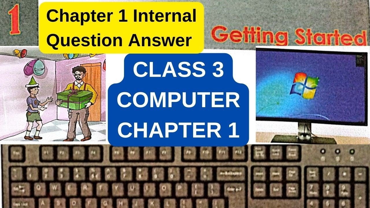 Computer Class 3 Chapter 1 | Getting Started Hands on Activity | DAV Class 3 Computer Chapter 1 ...