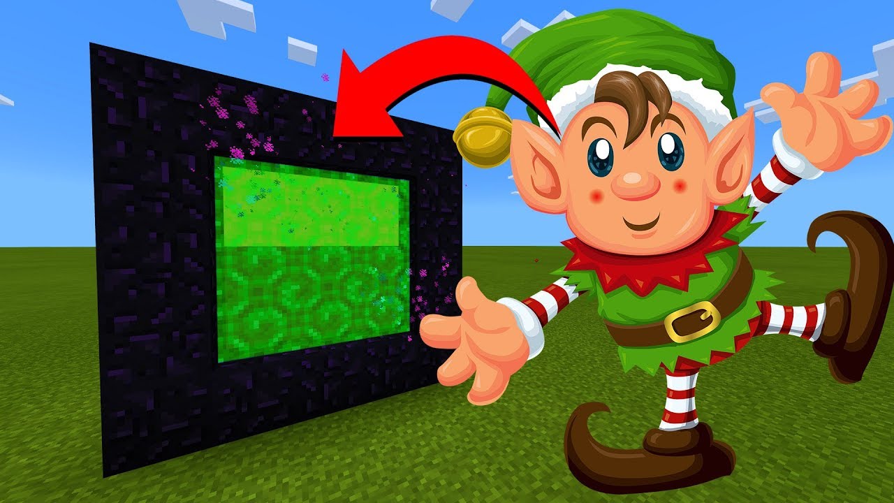 How To Make A Portal To The Elf Dimension in Minecraft! - YouTube