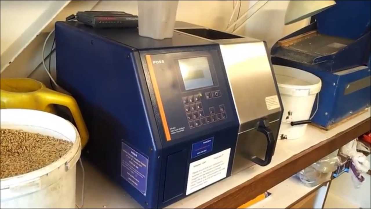 Testing Barley using foss Infratech - YouTube