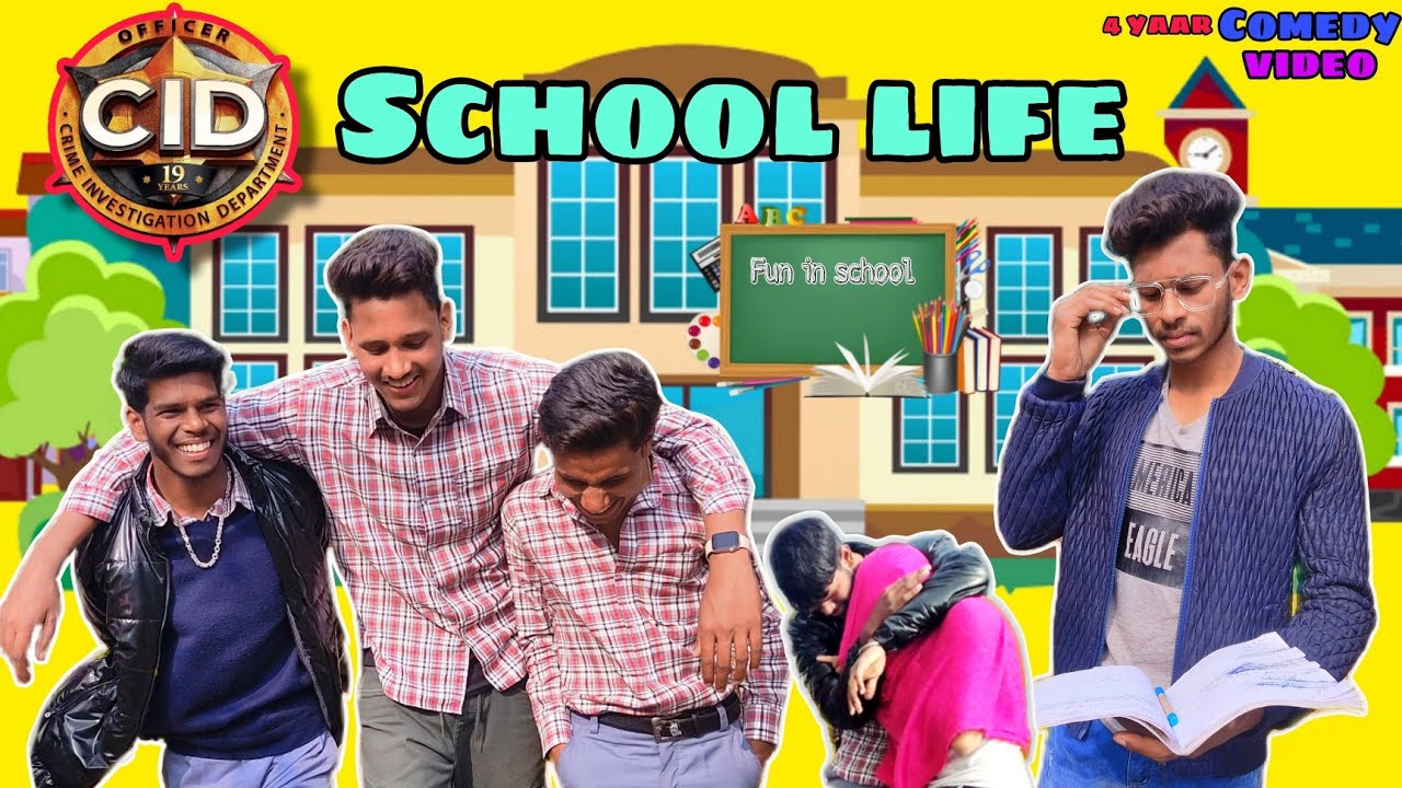 ( CID ) FUN IN SCHOOL | 4 YAAR | CID school version - YouTube