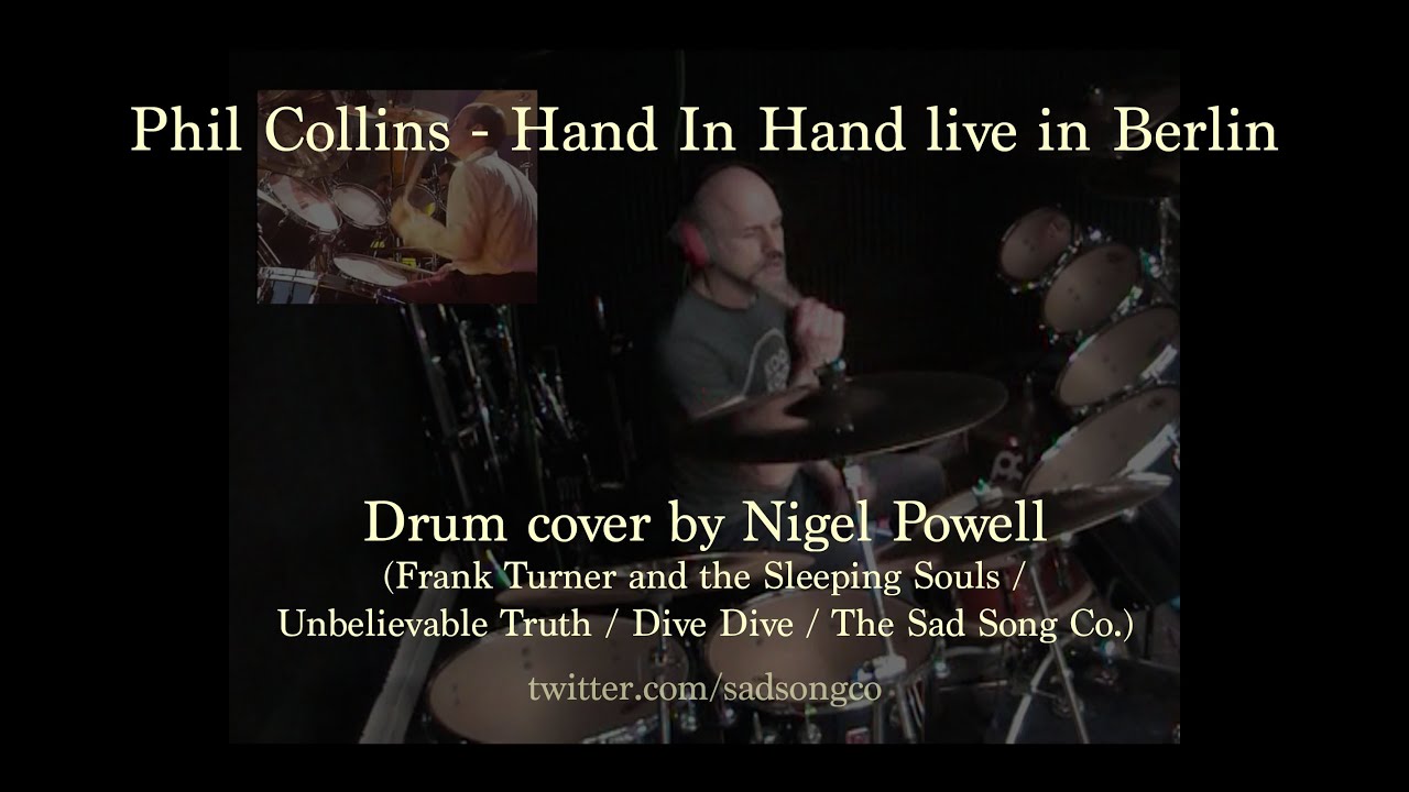 Phil Collins - Hand In Hand live in Berlin - drum cover - YouTube