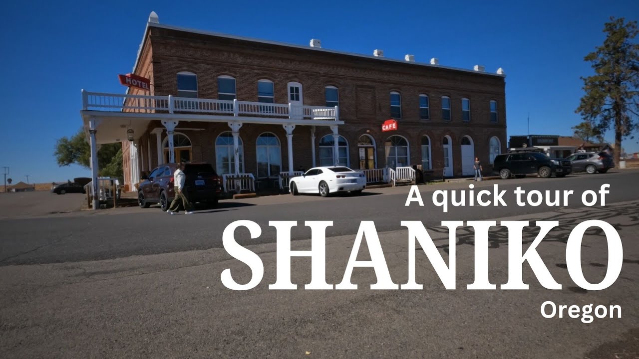 Shaniko Oregon Old West Ghost Town - YouTube