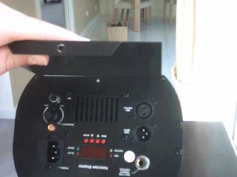 inside the ADJ X scan LED - YouTube