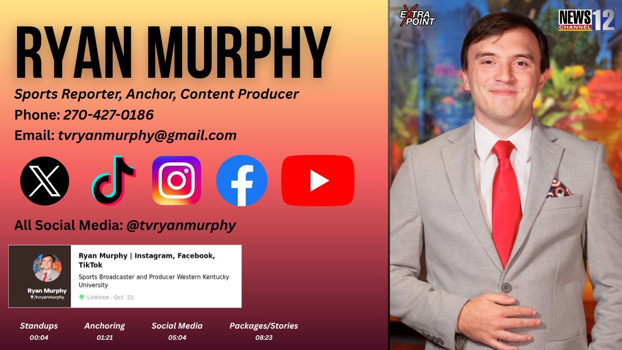 Ryan Murphy - Anchor and MMJ/Reporter Reel - YouTube