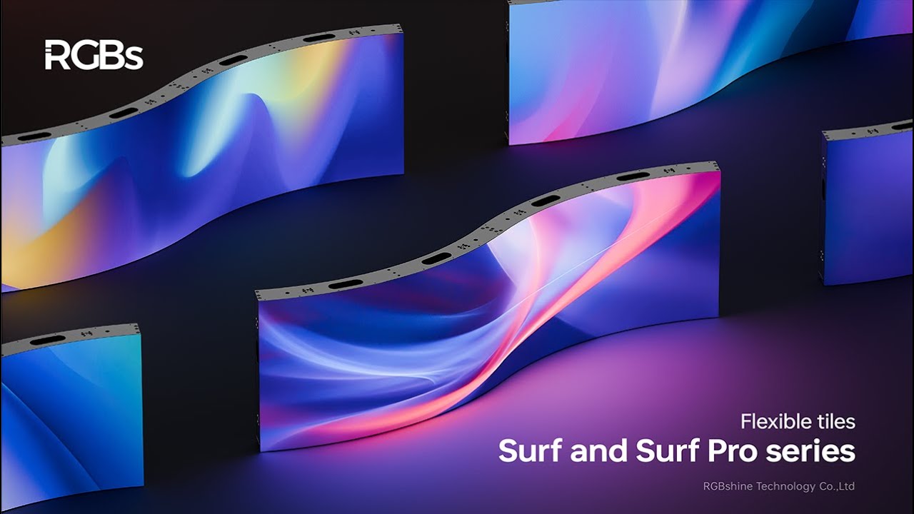Surf & SurfPro ：The Best FlexibleLED Display Ever丨RGBs - YouTube