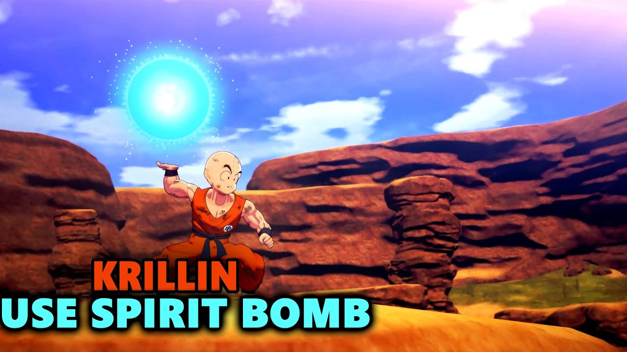 How did Krillin do The Spirit Bomb Attack in Dragon Ball Kakarot ...