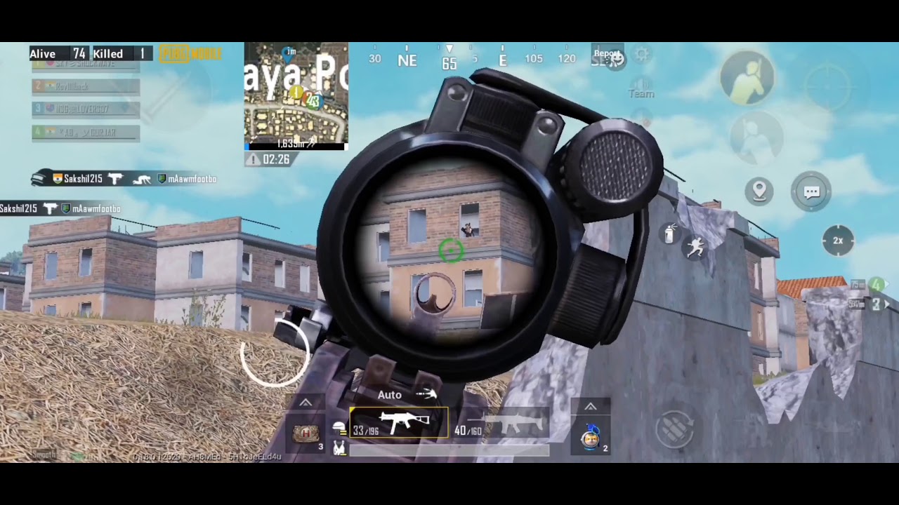 PUBGM GAMEPLAY { MONTAGE } - YouTube