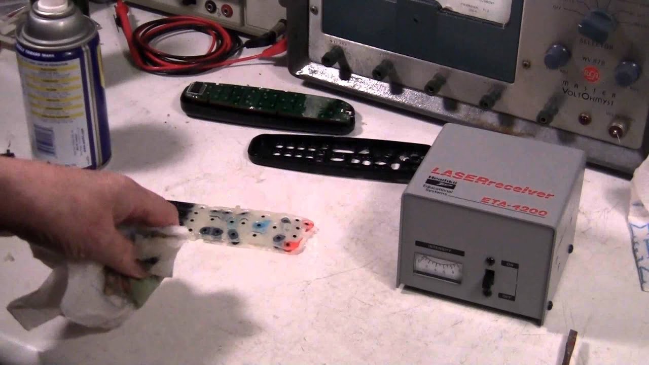 TV Remote Repair Experiment with WD-40 - YouTube