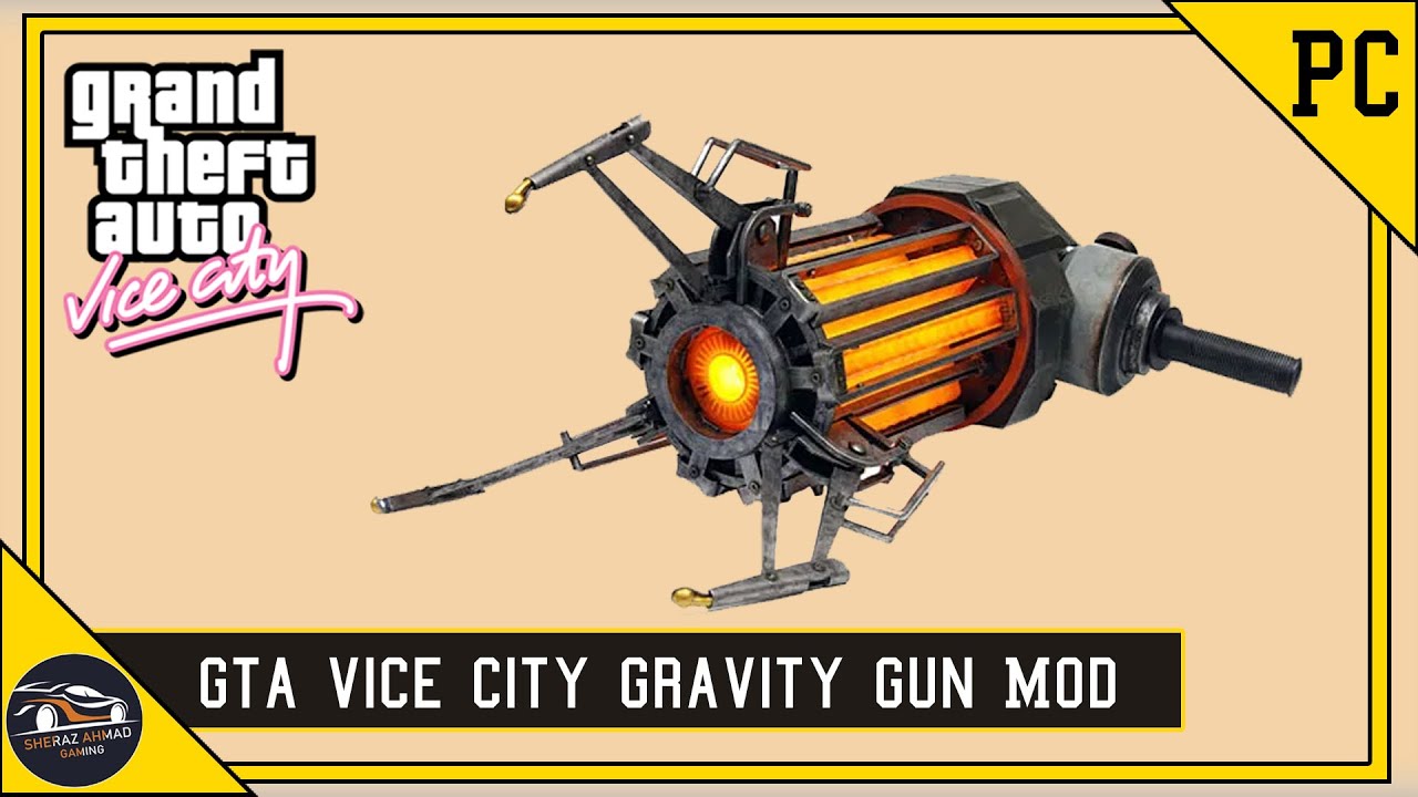 How to install Gravity Gun Mod in GTA Vice City | Download And Install ...