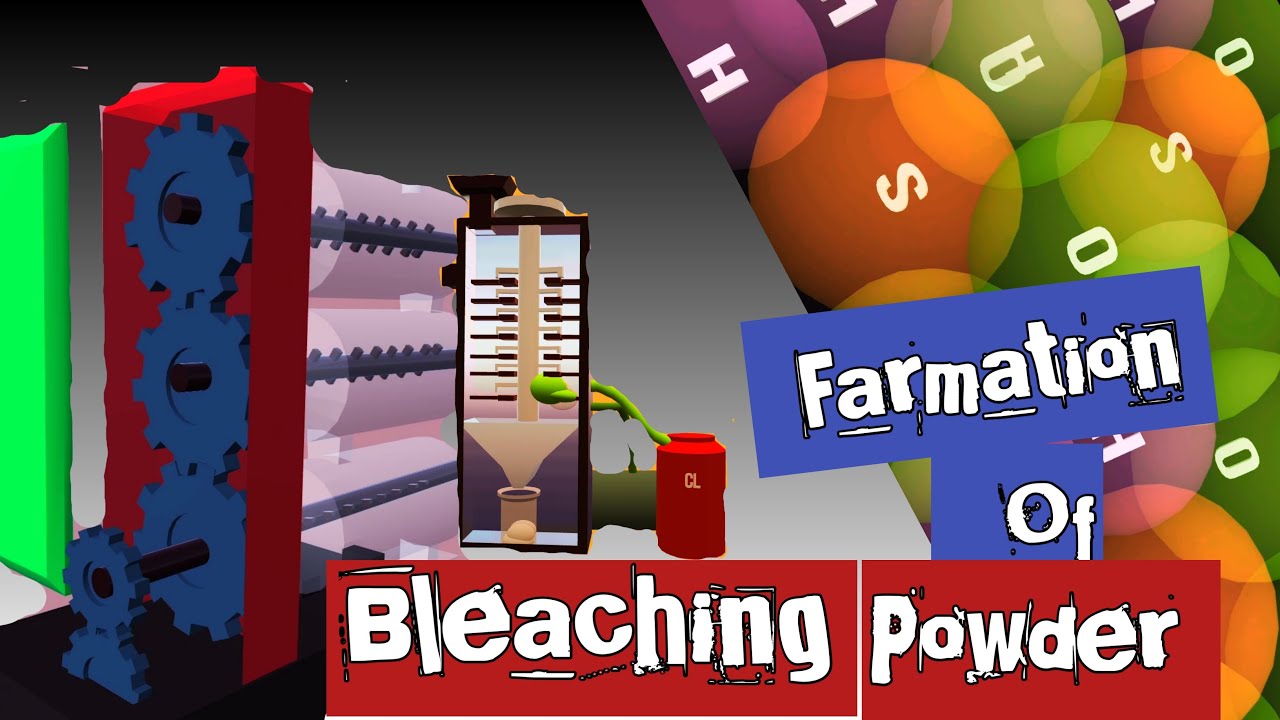 Farmation of Bleaching powder |Hasencleaver and bakeman machanism of ...