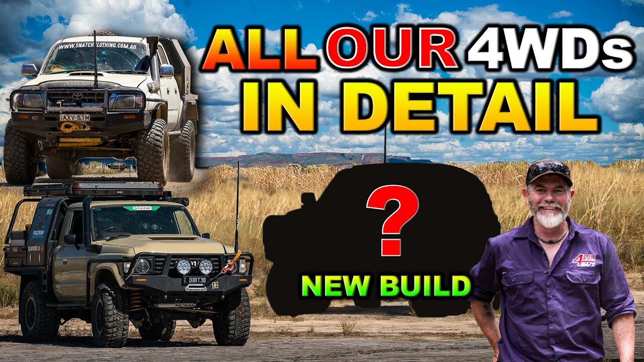 Shauno, Graham & Jocko detailed walkthrough of every 4WD! Damage, mods ...
