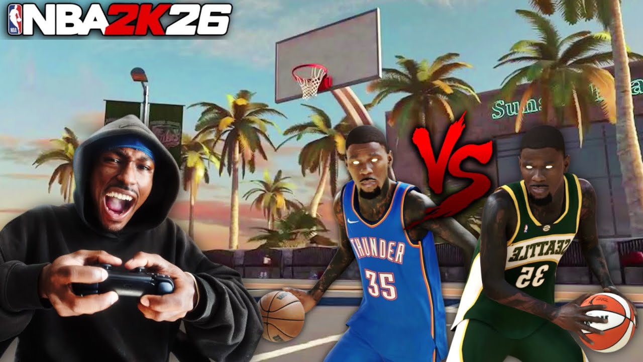 I Pulled Up On Kevin Durant in Sunset Park With my Kevin Durant ISO ...