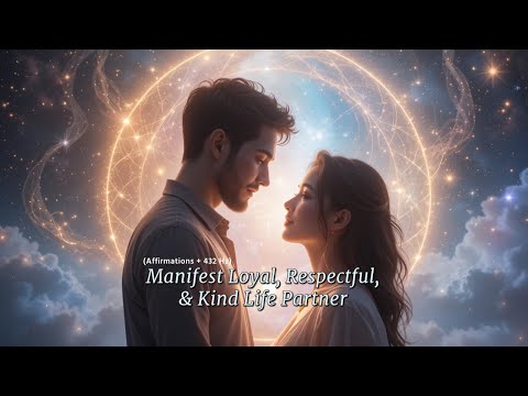 Manifest Loyal, Respectful, & Kind Life Partner (Affirmations + 432 Hz)