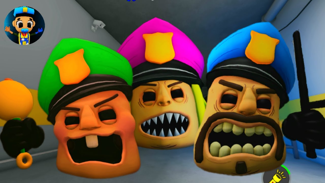 Roblox POLICE HEAD FAMILY ESCAPE Horror Full Walkthrough Speedrun - YouTube