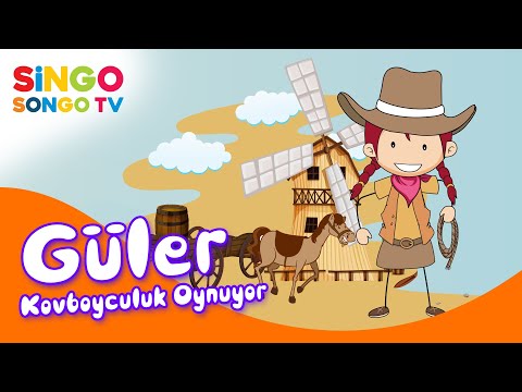 GÜLER Kovboyculuk Oynuyor 🤠 – SingoSongo TV I İsme Özel Çocuk Şarkıları 🎵