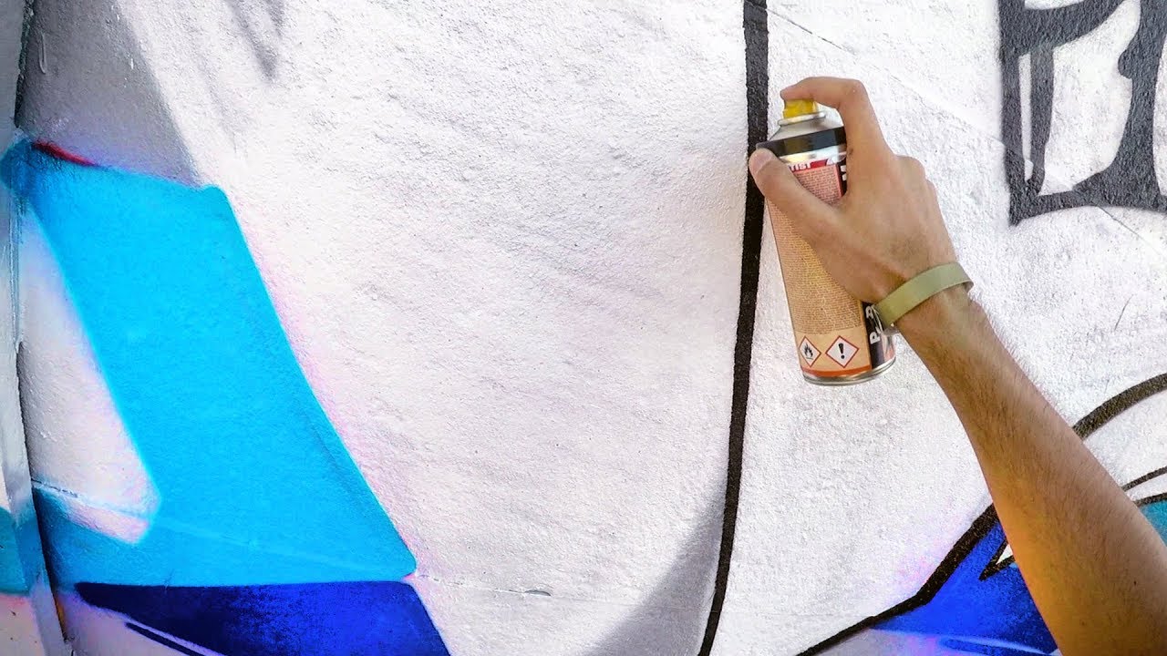 Painting with 50 ARTISTS on a Highway! - YouTube