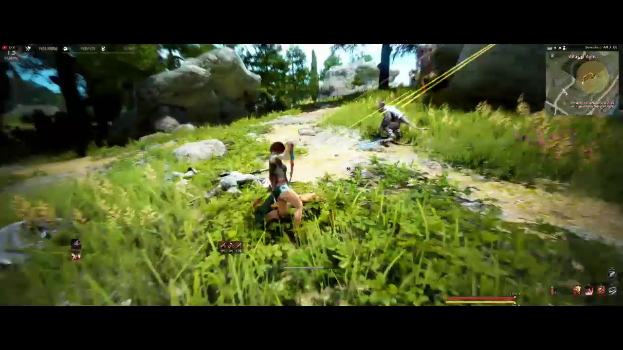 black desert online lahn first quests pt1 - YouTube