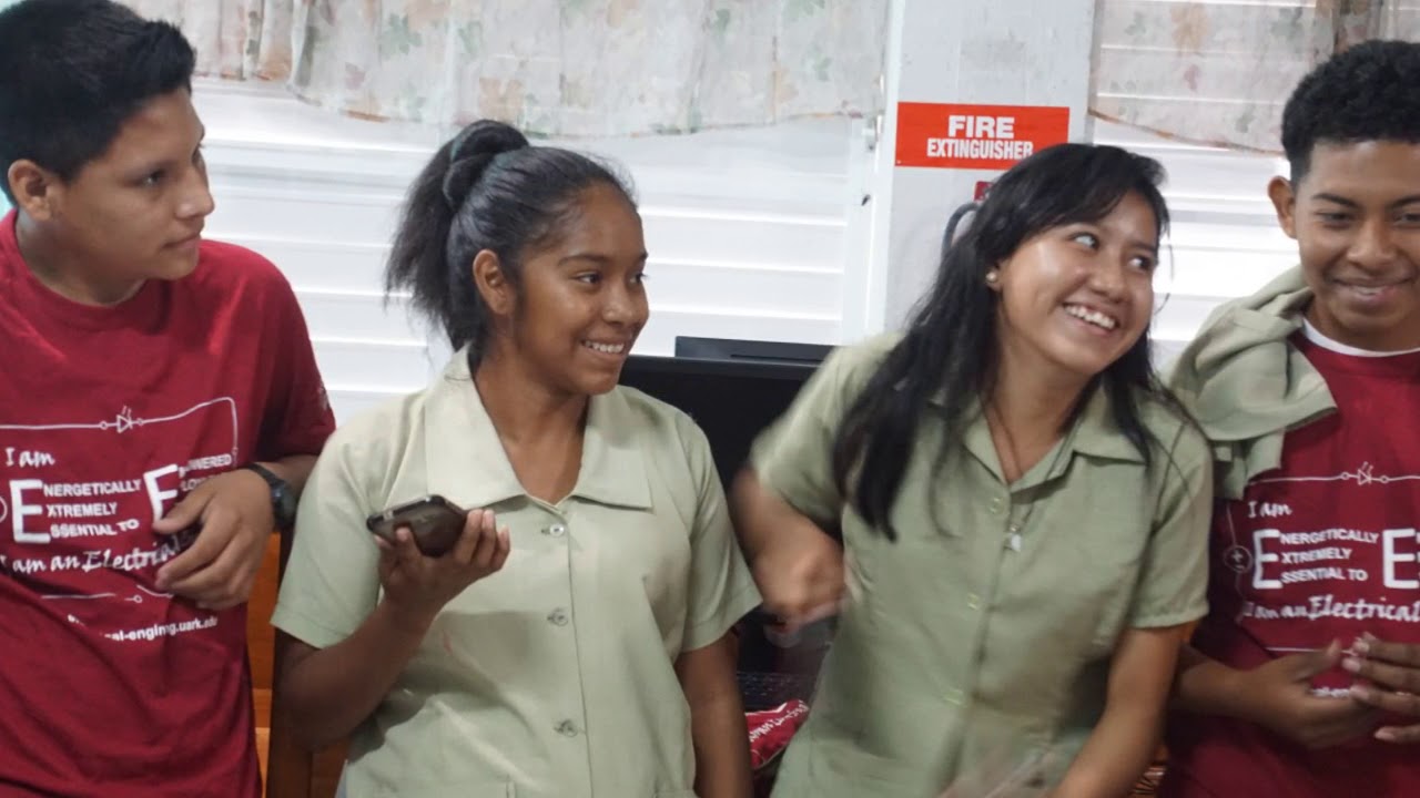 Connecting with Students in Chunox, Belize - YouTube